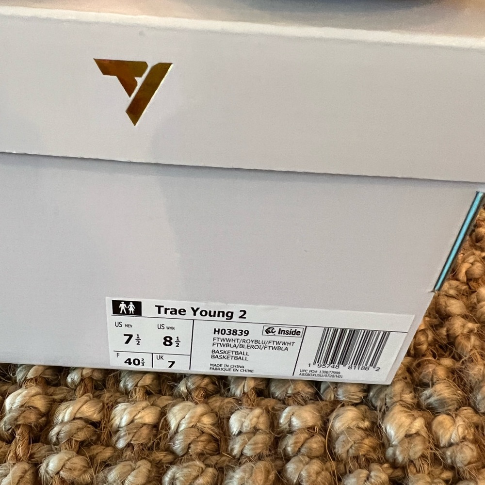 Adidas Trae Young 2 Royal Blue & White Basketball Sho… - Gem